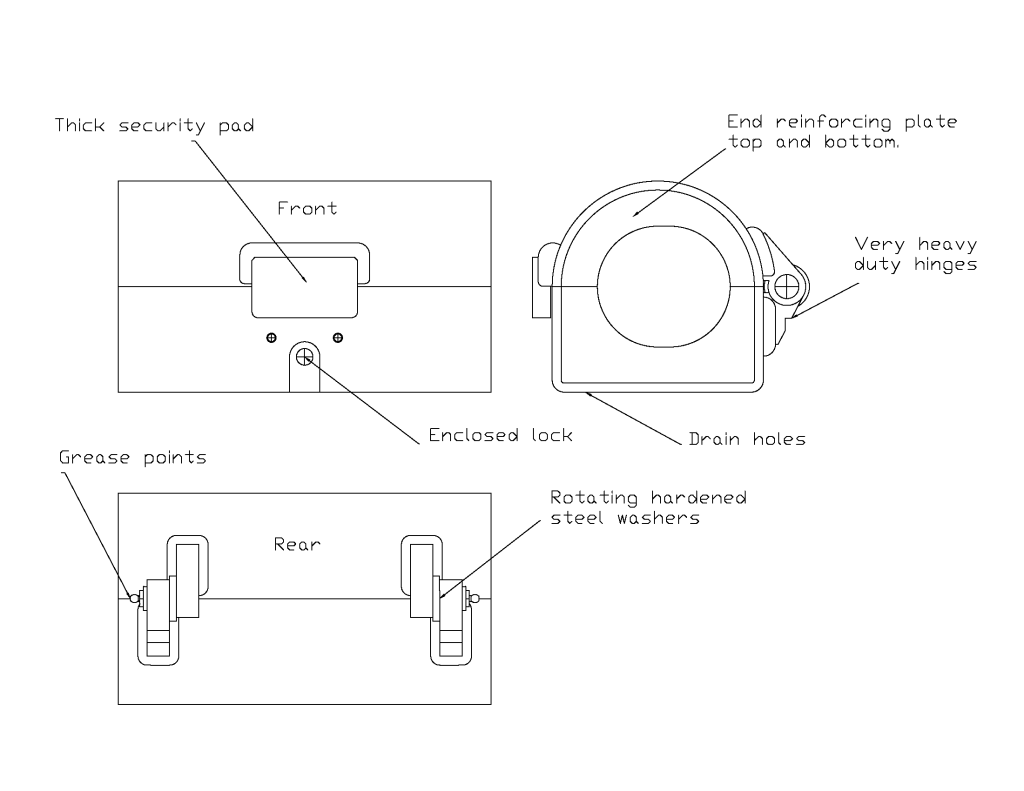 Titan Ro Ro Lock - JTO Engineering